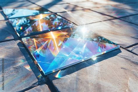 Exploring The Microscopic View Of Solar Panel Surface With Rainbow Light Diffraction Laboratory