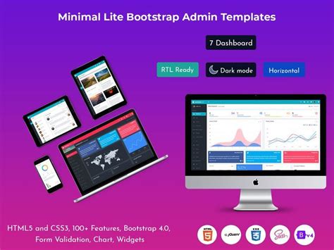 Minimal Lite Responsive Bootstrap 4 Admin Dashboard And Webapp