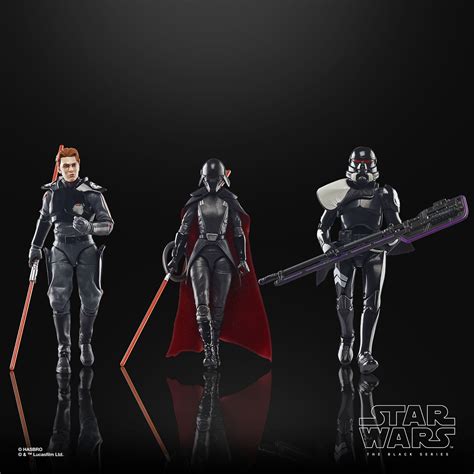 Hasbro Unveils New Black Series Star Wars Jedi Inquisitor Three Pack