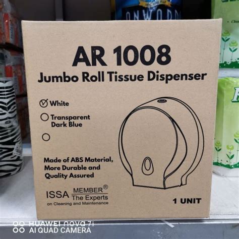 Jumbo Roll Tissue Toilet Dispenser Kotak Bekas Tisu Roll Jumbo Tandas