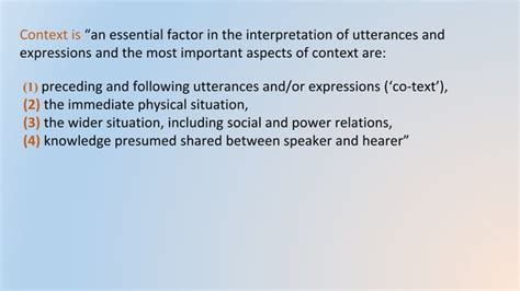 Language And Contextpptx
