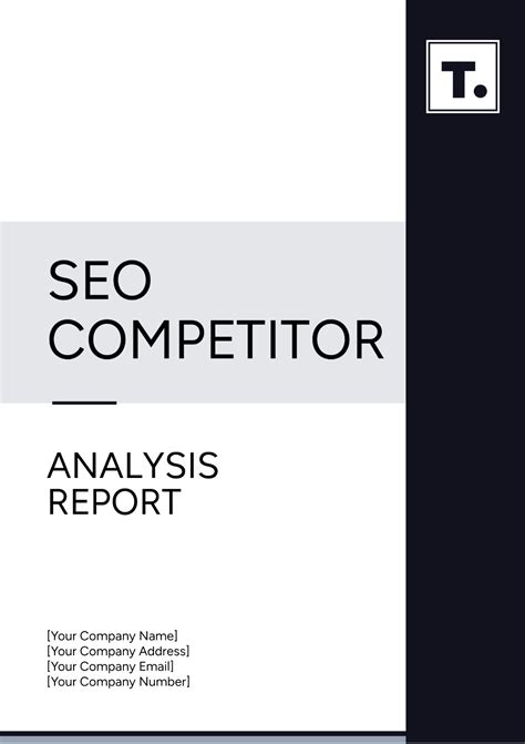 Free Competitor Analysis Templates To Edit Online