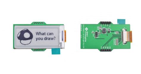 E Ink Display Module Tutorial Part Images
