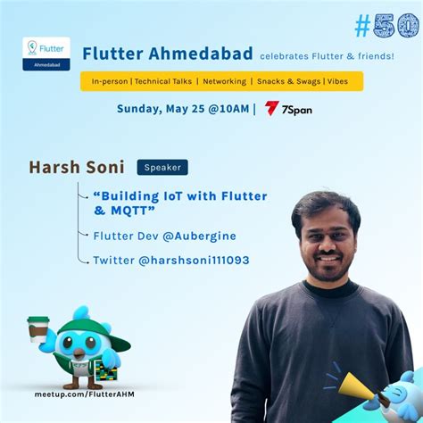 Iot Flutter Flutter Iot Mqtt Techtalk Developerevent Ahmedabad Meetup Flutter Ahmedabad