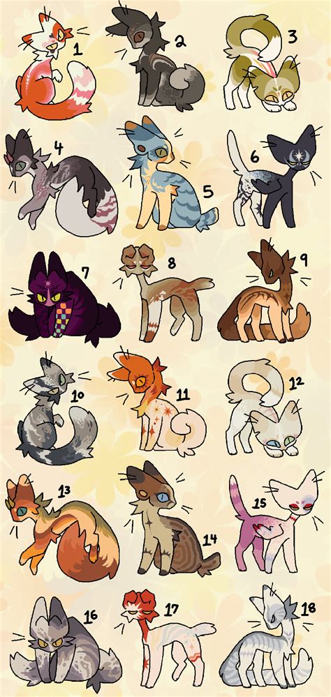 Adopts Open By Doveteeth On Deviantart