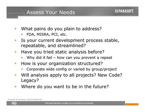 How To Select A Static Analysis Tool Ppt