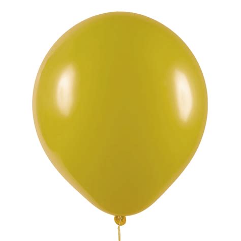 Minha Festa Balões Balão Art Latex Mostarda 12 Polegadas 24 Unidades