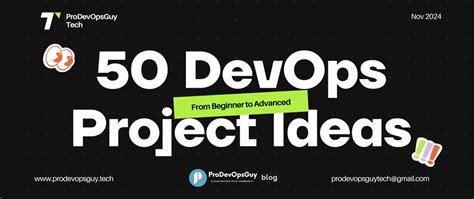 50 devops project ideas to build your skills from beginner to advanced