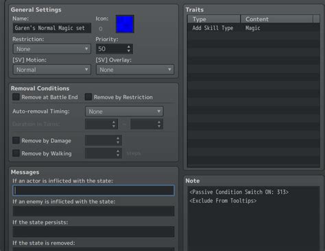 temporary removal of battle command rpg maker forums