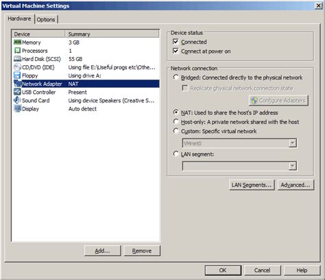 accessing a local site on a vm with nat shared ip from another