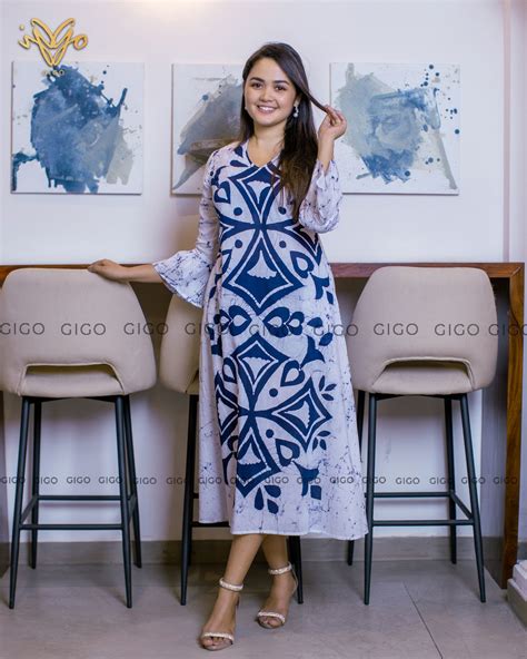 Bathik Dress Batik Fashion Frock Design Frock Designs For Women