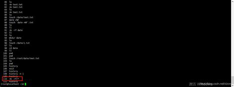 Linux 命令历史行的用法及tab键用法linux练习使用tab命令使用history Csdn博客