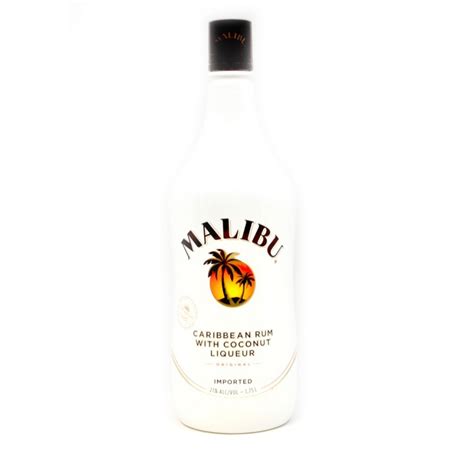 Malibu Coconut Rum 1 75l Emilios Beverage Warehouse