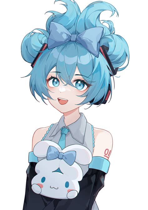 Hatsune Miku Cinnamoroll And Cinnamiku Vocaloid And More Drawn By Owenhiruno Danbooru