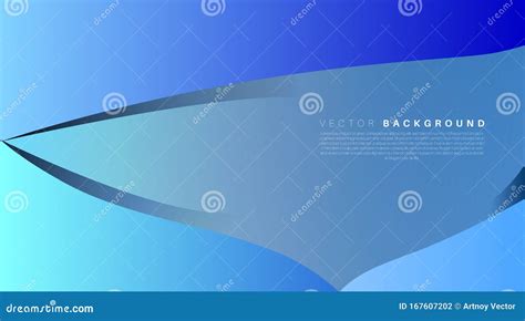 Abstract Vector Background Overlapping Blue Wave Stock Vector Illustration Of Overlap