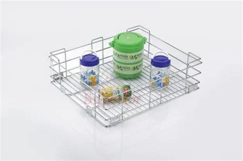 Stainless Steel Plain Basket For Kitchen Rectangular At Rs 1215 In Rajkot