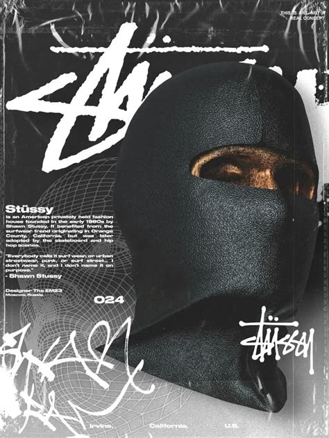 Stussy Magazine Concept Poster Magazine Cover в 2025 г Графические