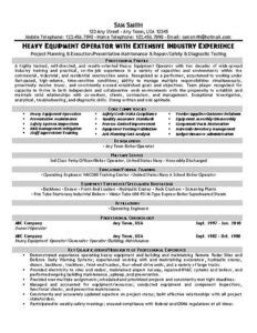 Industrial Resume Examples 20 Great Samples