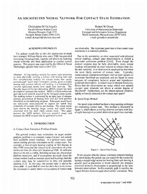 An Architected Neural Network For Contact State Estimation Ieee Conference Publication Ieee