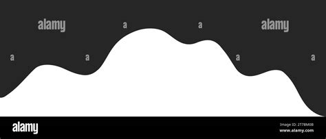 Separator Header For App Website Banners Or Posters Abstract Design Element For Top Template