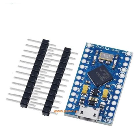 Pro Micro ATmega U V MHz Arduino Compatible Duinolk The Biggest Arduino Online Store In