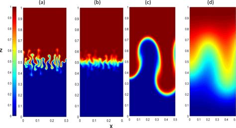 Evolution Of 2d Concentration Field S∗ And The Corresponding Download Scientific Diagram