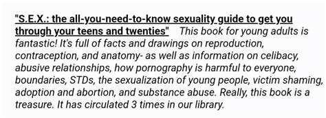Library Director Defends Pornographic Book On BDSM Kink Calling It Fantastic And A