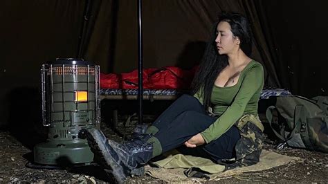 캠핑 면텐트와 등유난로의 계절이 왔어요 동계캠핑 준비완료 등유 개비쌈 불멍에 혼술은 덤 Youtube