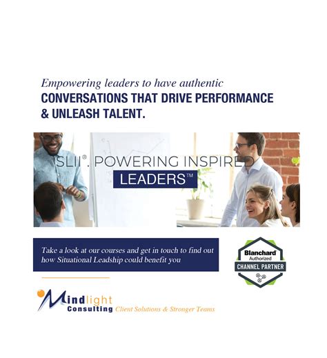 Ken Blanchard Slii Mindlight Consulting Expert Business Coaches Based