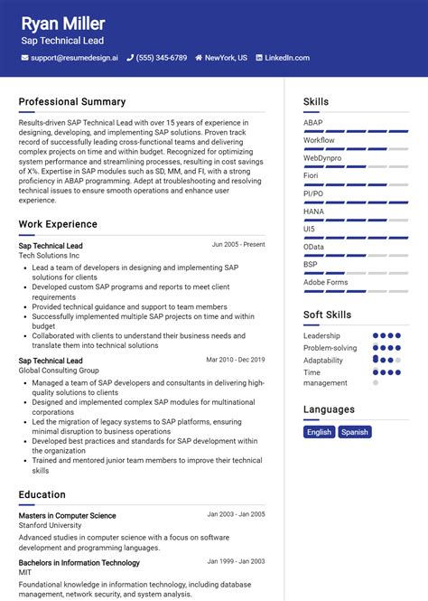 14 Sap Security Consultant Resume Examples And Templates For 2025 Resumedesignai 14 Sap Security Consultant Resume Examples And Templates For 2025 Resumedesignai