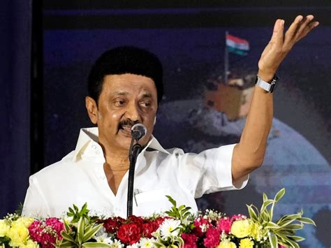 Tamil Nadu Cm Mk Stalin Reprimands Dmk Mp Senthil Kumar Over Using Term Goumutra For Hindi