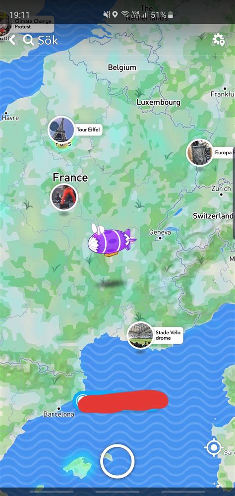 Found A Bad On Snapchats Map Rbtd6