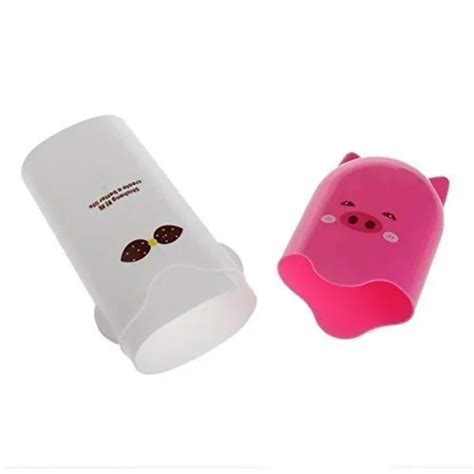 White Base Plastic Toothpaste Toothbrush Holder At ₹ 25piece In Mumbai