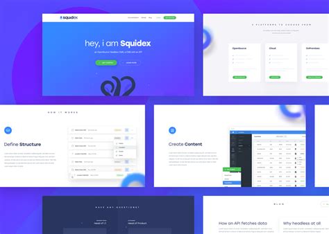 Squidex - Awwwards Honorable Mention