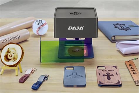 Daja 레이저 조각기 Cnc Diy 미니 로고 마크 프린터 커터 3000mw Dj6 레이저 조각 기계 목재 플라스틱