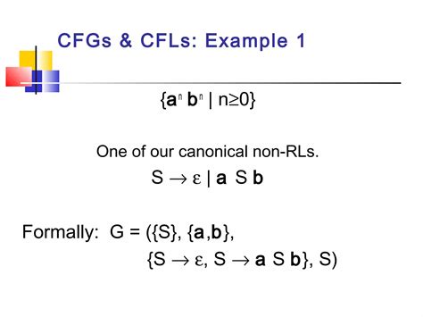 Context Free Grammar PPT