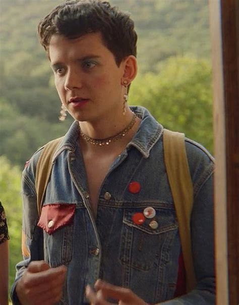 Sex Education Otis Milburn Denim Jacket Mens Tv Series Denim Jacket