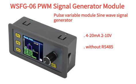 Fafeicy Sine Signal Generator Kit Multifunctional Adjustable Pulse Module MA V Signal