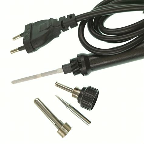 Профессиональный Электрический мини паяльник 80 Вт 220 В 110 В с вилкой для ЕС США с