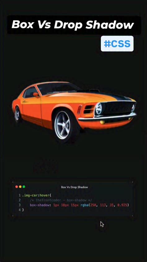 sambit kumar box vs drop shadow in css save for later 📲 boost your web dev skills🧑‍💻