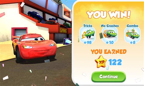 Screenshot Of Disney•pixar Cars Fast As Lightning Android 2014