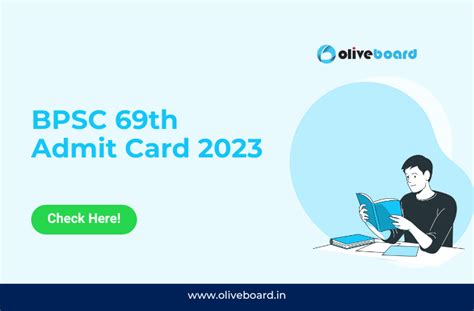 BPSC 69th Admit Card 2023 Direct Link To Download