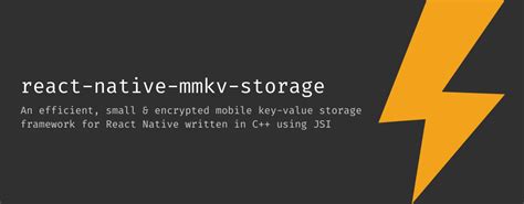 Npmreact Native Mmkv Storage Skypack