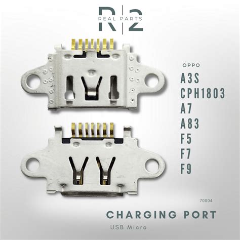 Jual Konektor Cas OPPO A S CPH A A F F F Plugin USB Micro Pin Shopee