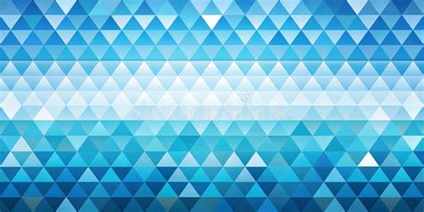 Abstract Blue Triangular Pattern Creative Ai Stock Illustration Illustration Of Blue