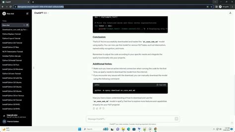 Python Spacy Download En Core Web Md Youtube