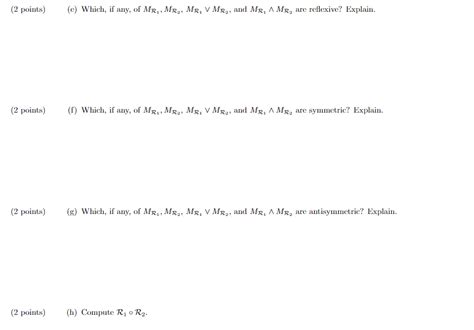 Solved Let Ri Be A Relation On The Set A R Chegg Com