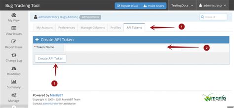 Create API Token In MantisBT TestingDocs Com Create API Token In MantisBT TestingDocs Com