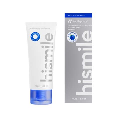 Hismile A Whitening Toothpaste Blue Raspberry Toiletries Superdrug