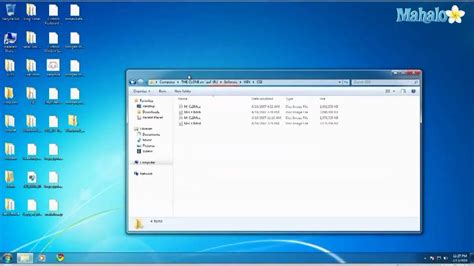 How To Burn A Disk Image File In Microsoft Windows 7 Operating